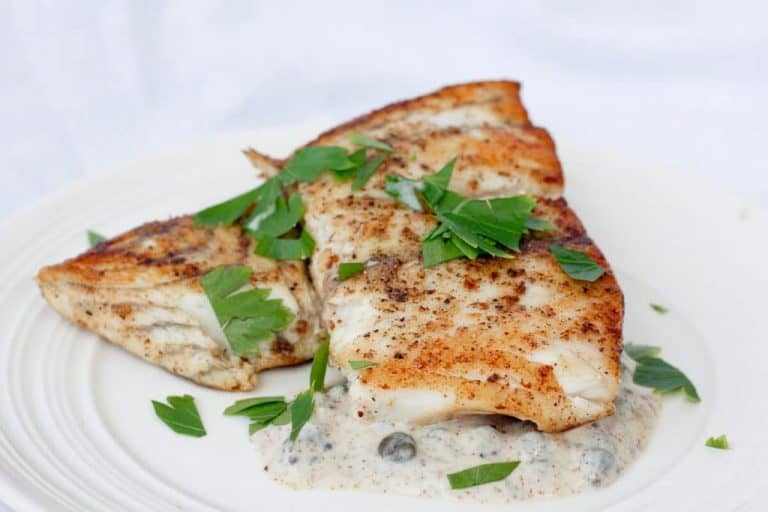 Barramundi Recipe: Easy Seared Fish with Mustard Sauce