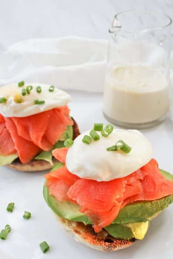 Eggs Royale: Smoked Salmon Eggs Benedict - A Healthy Brunch!