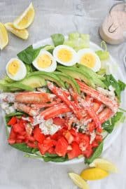 Crab Louie Salad with King Crab - Perfect for Special Occasions!