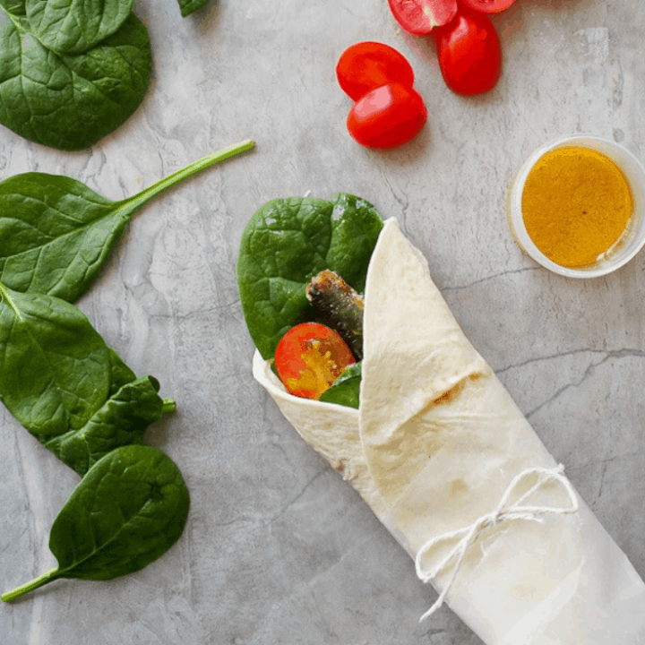 Sardine Fish Wraps (Packed Lunch/Backpacking + Camping Meal)