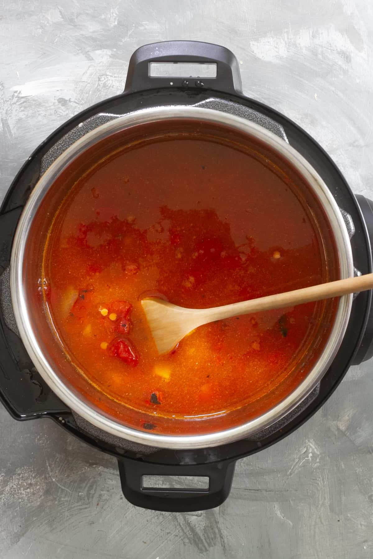Instant Pot® Dal with Red Lentils - Champagne Tastes®
