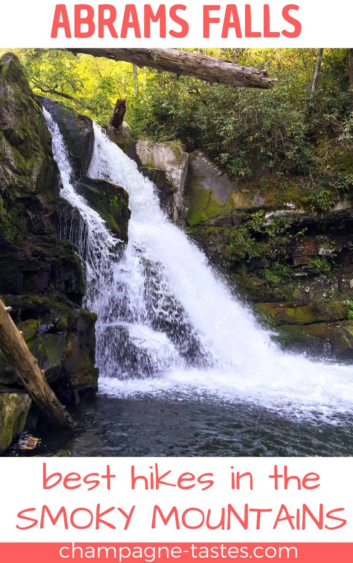 Abrams Falls - The Most Popular Smoky Mountains Waterfall Trail