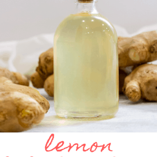 Ginger Simple Syrup with Lemon or Lime - Champagne Tastes®