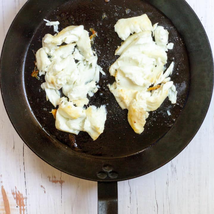Fish Nachos with White Fish + Garlic Sauce - Champagne Tastes®