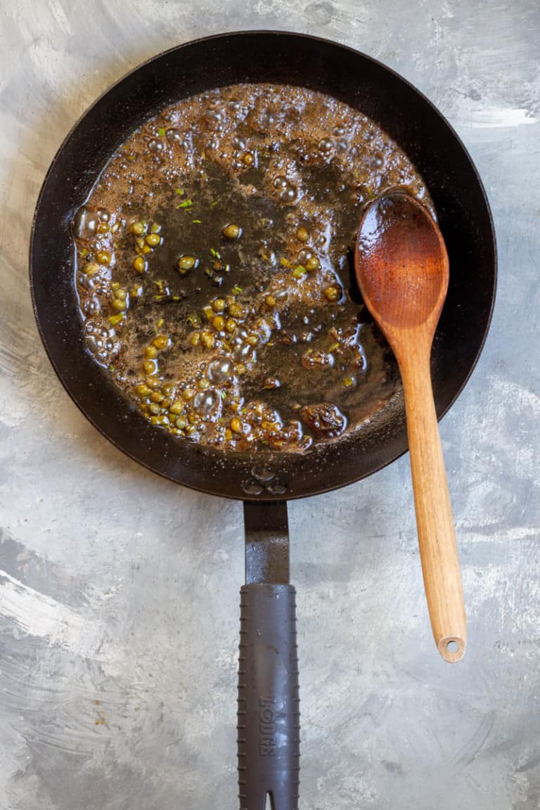 Lingcod Recipe: Pan-Seared Fish with Lemon Caper Sauce