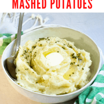 Fluffy Mashed Potatoes (with Russet Potatoes) - Champagne Tastes®