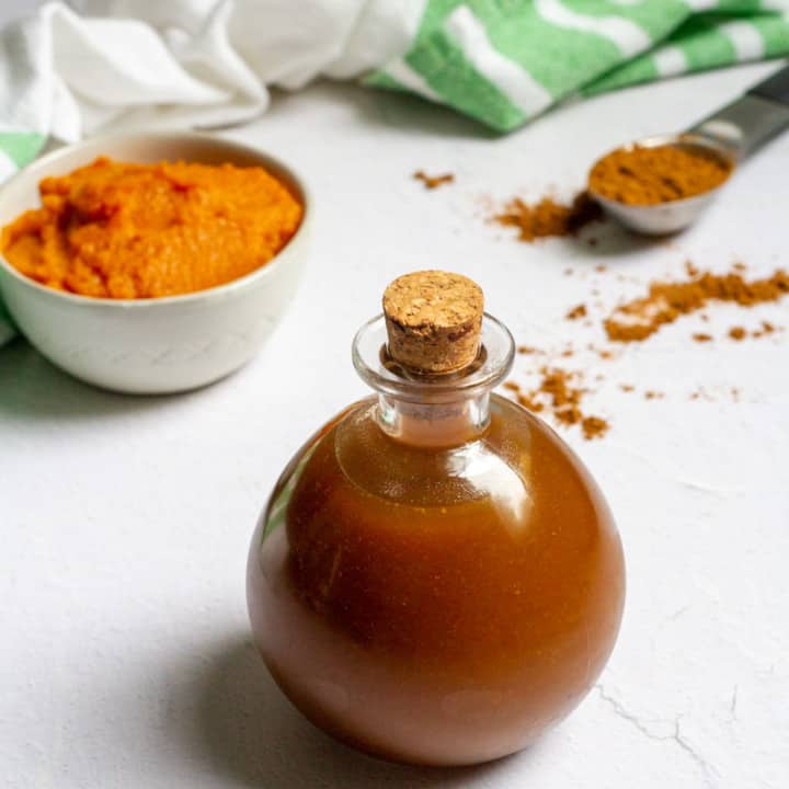 Pumpkin Spice Simple Syrup - Champagne Tastes®