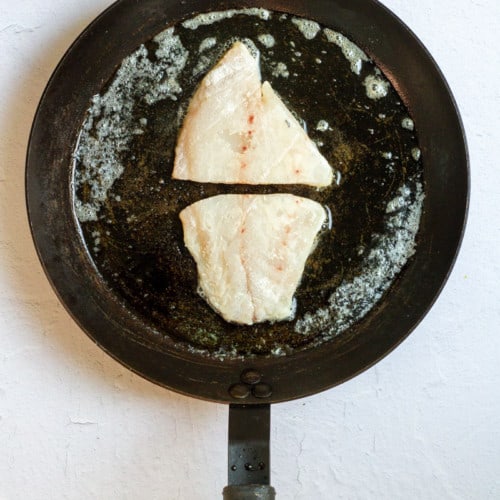 Pan-Seared Rockfish with Lemon Caper Sauce - Champagne Tastes®