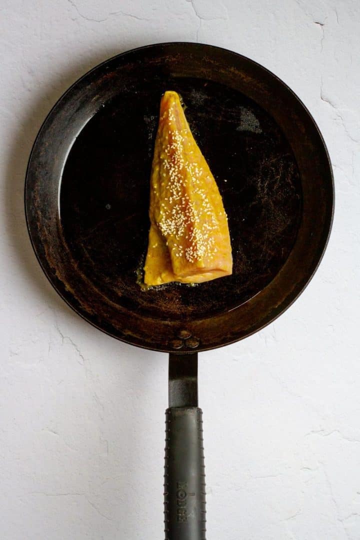 Seared Albacore Tuna with Ginger Soy Sauce - Champagne Tastes®
