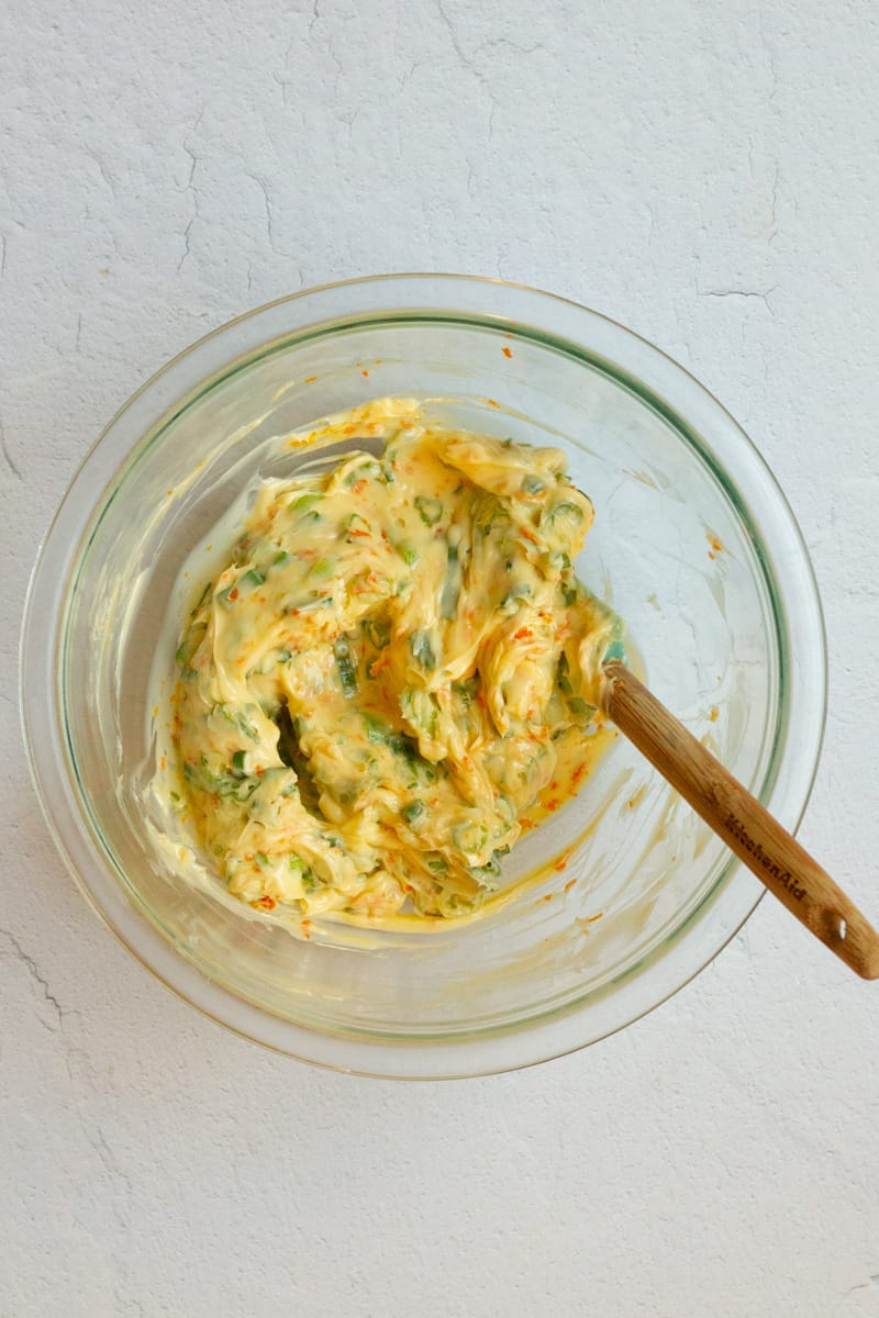 Orange Butter with Herbs (Freeze for Later!) - Champagne Tastes®
