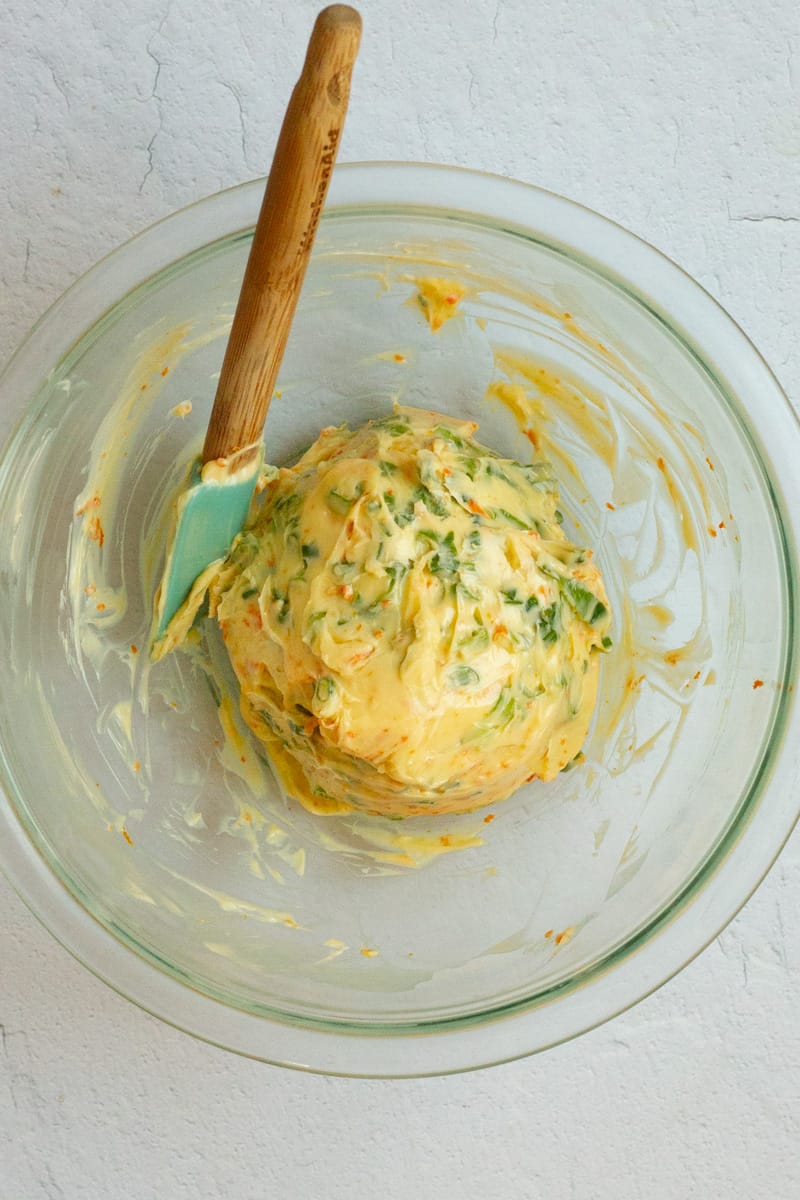 Orange Butter with Herbs (Freeze for Later!) - Champagne Tastes®