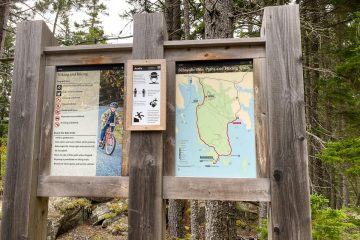 Biking the Schoodic Peninsula (Acadia National Park)