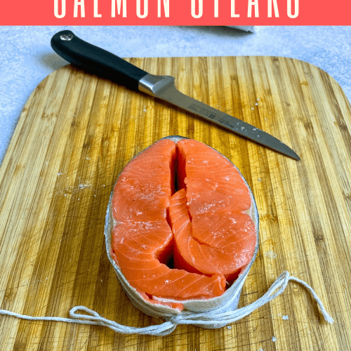 How to Debone Salmon Steaks - Champagne Tastes®