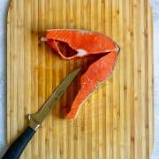 How to Debone Salmon Steaks - Champagne Tastes®