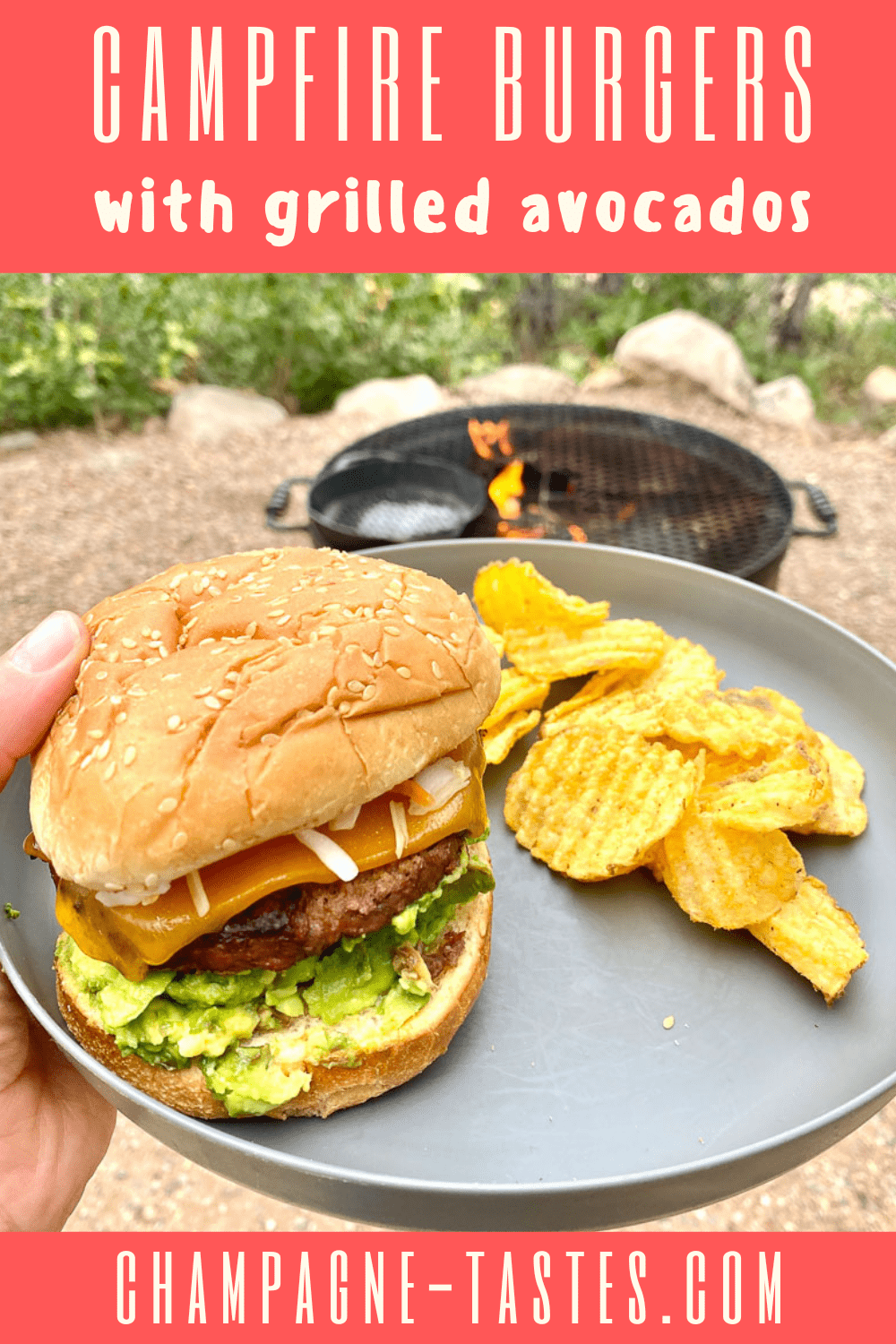 Campfire Burgers - Champagne Tastes®