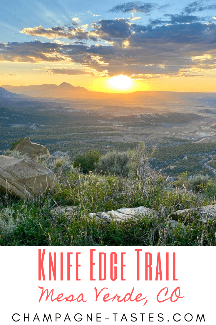Knife Edge Trail (Mesa Verde, CO) - Champagne Tastes®
