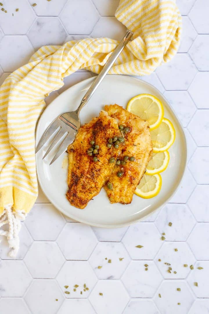 Pan-Seared Catfish - Champagne Tastes®