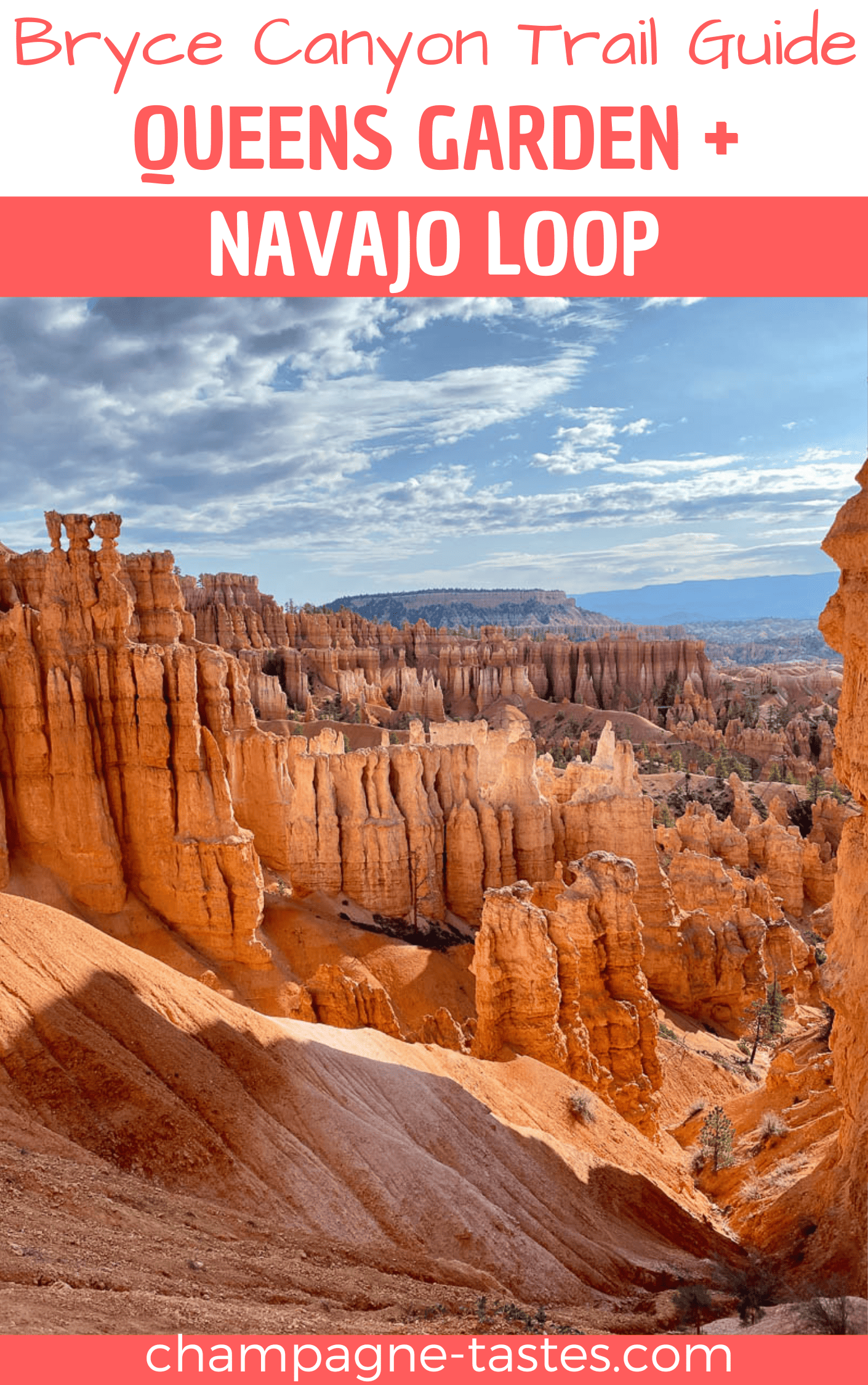 Queens Garden Navajo Loop (Bryce Canyon, UT) - Champagne Tastes®
