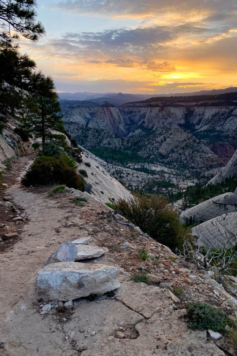 West Rim Trail (Zion National Park, UT) - Champagne Tastes®