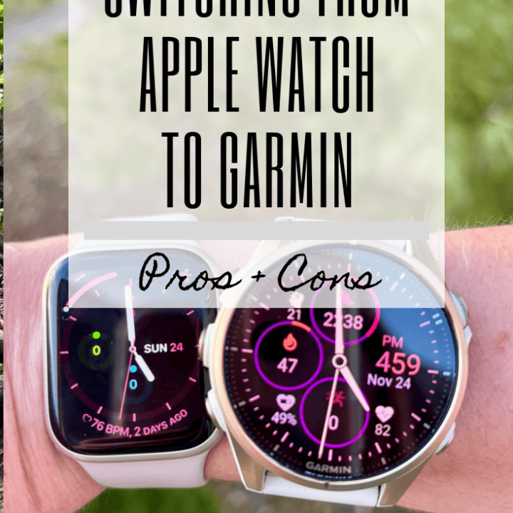 Switching from Apple Watch to Garmin (Pros + Cons) - Champagne Tastes®