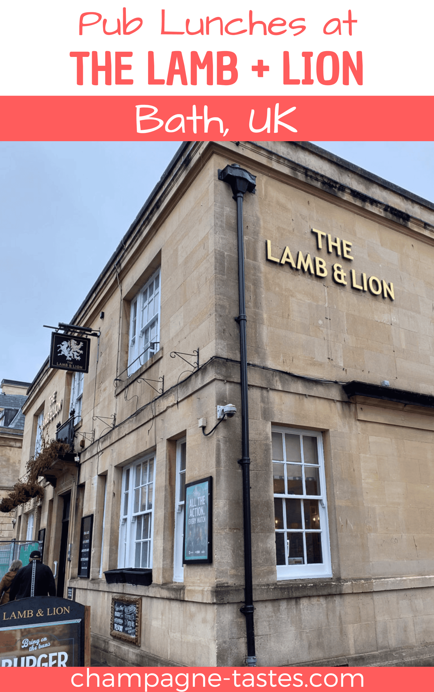 The Lamb and Lion (Bath, England) - Champagne Tastes®