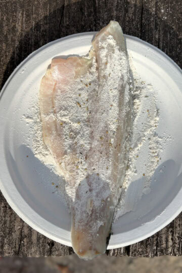 Campfire Pan-Seared Fish - Champagne Tastes®